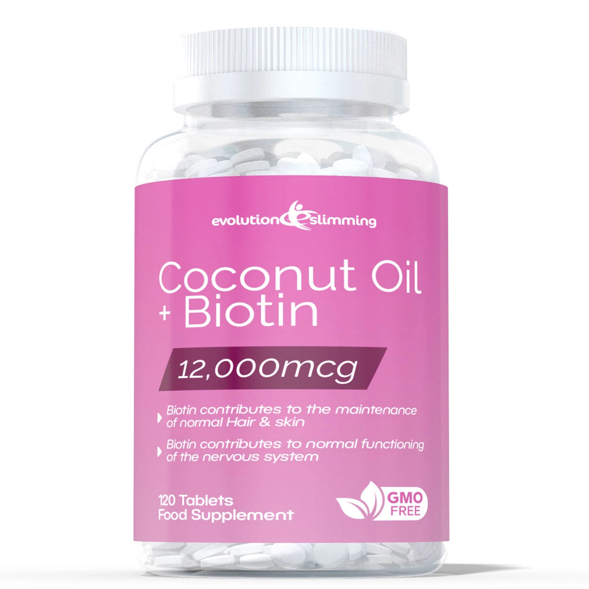 Coconut Oil & Biotin Tablets - Evolution Slimming