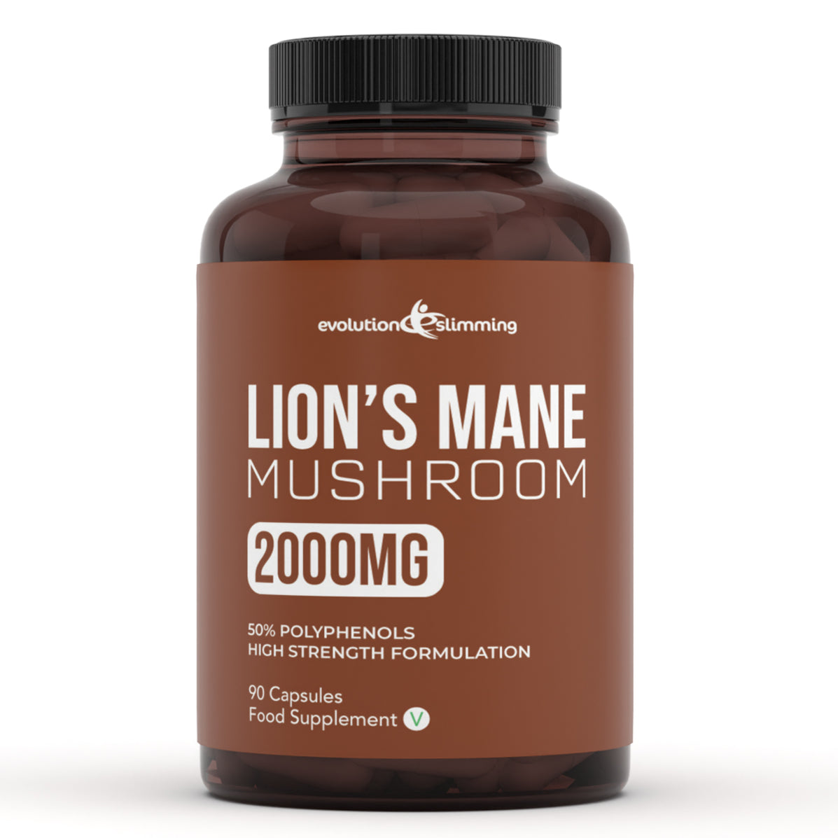 Lions Mane 2000mg (50% polyphenols) - Evolution Slimming