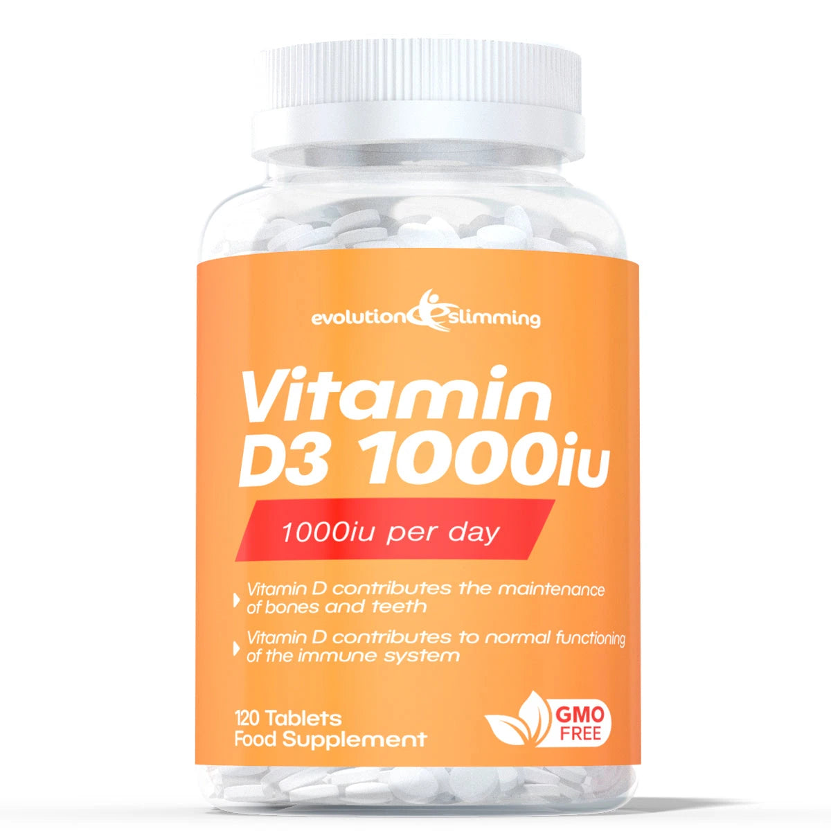 Vitamin D 1,000 IU Tablets - Max Strength Supplement — Evolution Slimming